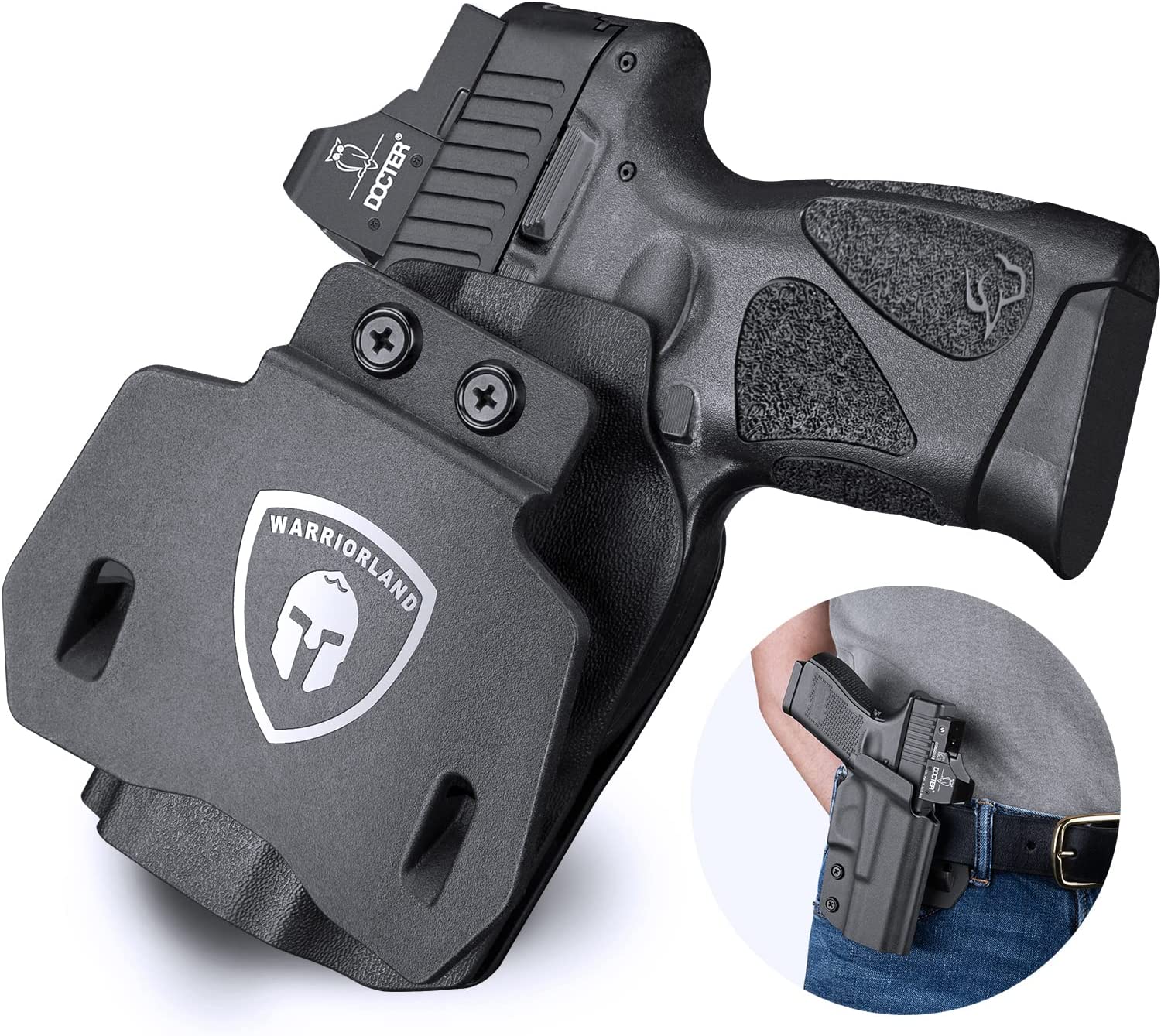 OWB Kydex Holster with Red Dot Sight Cut for Taurus G2C/G3C/PT111 G2/P ...
